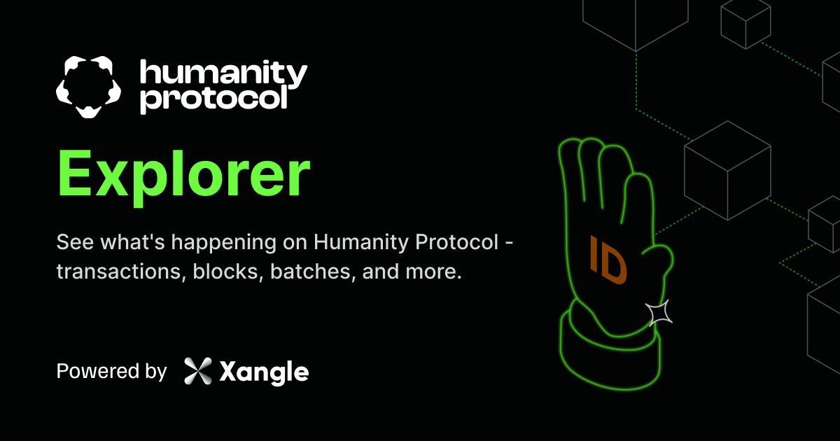 Humanity Protocol Explorer